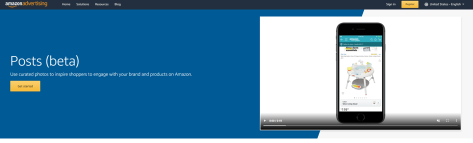 Amazon Goes Social: Leveraging Amazon Posts